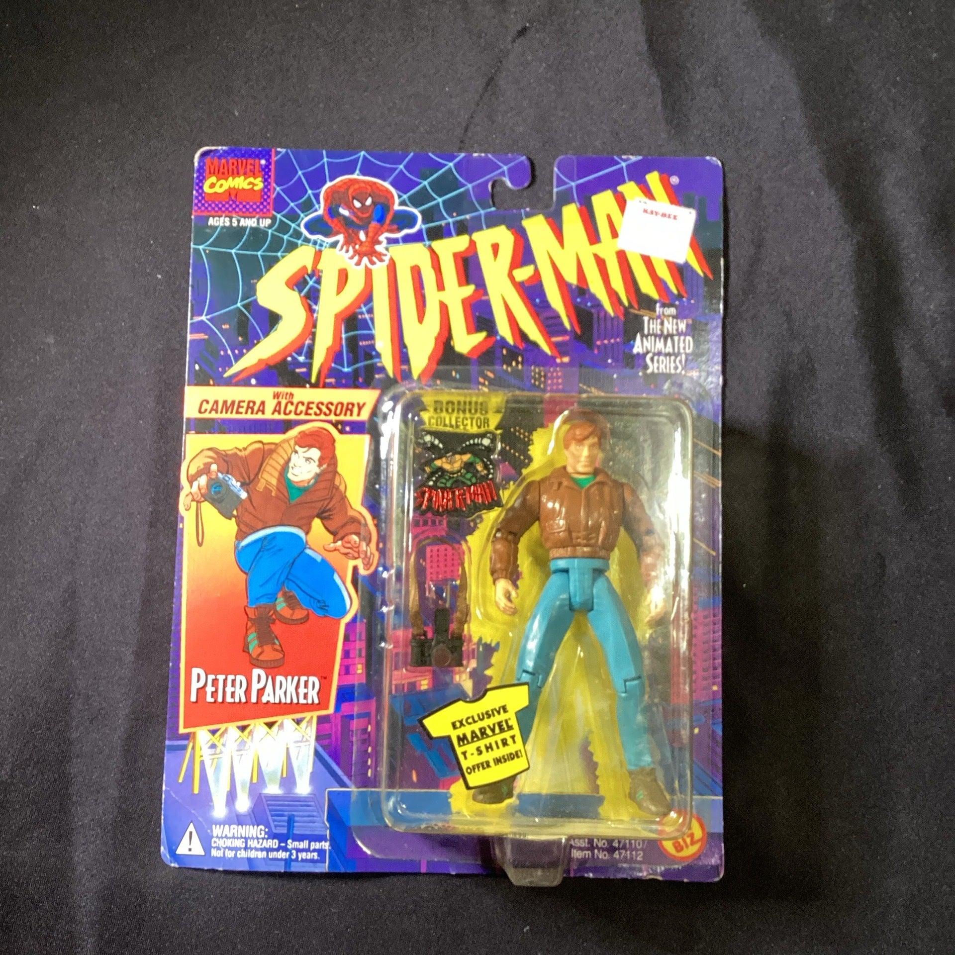 Spider Man TAS Peter Parker 2024 Tacos and Toys. All rights reserved